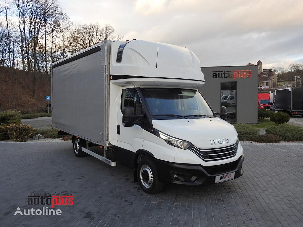 IVECO DAILY 35S18 CONNECT PLANDEKA 10 PALET WEBASTO TEMPOMAT NAWIGACJA kamion s ceradom