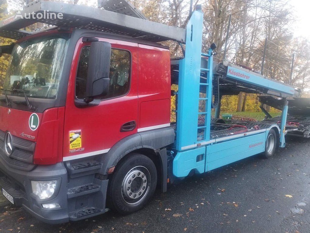 Mercedes-Benz Actros + KASSBOHRER 2006 autotransporter + prikolica autotransportera