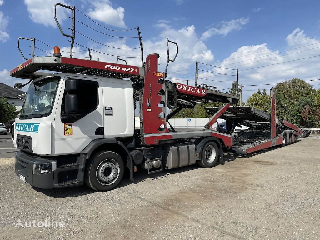 Renault D Wide 2022 + Rolfo EGO 2017 autotransporter + prikolica autotransportera