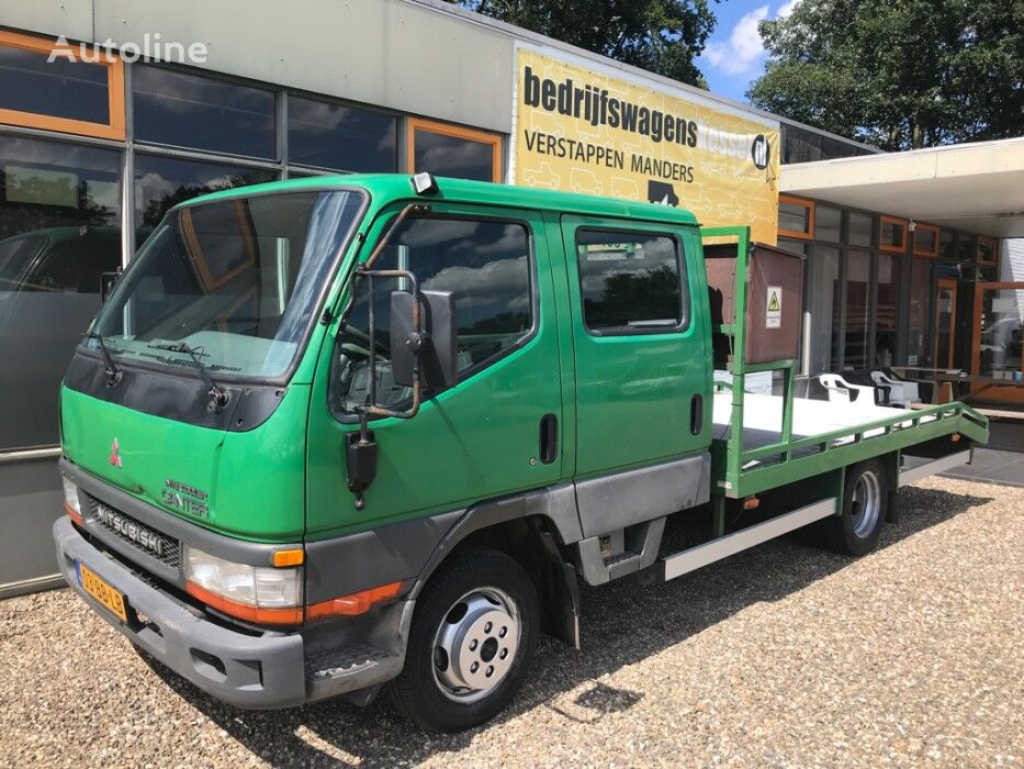 Mitsubishi Canter FB634 3.0 TD DC 7-Pers Oprijwagen Machinetransporter Trek autotransporter