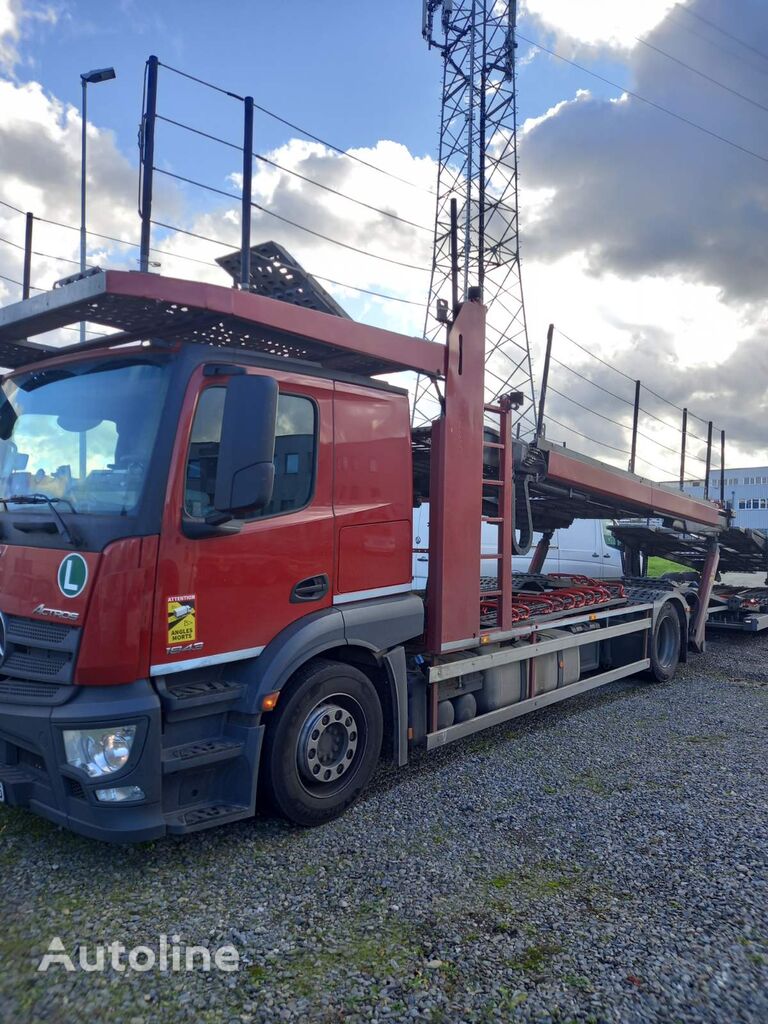 Mercedes-Benz Actros + Kassbohrer 2007 autotransporter + prikolica autotransportera