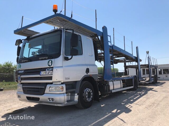 DAF CF 75 360 autotransporter + prikolica autotransportera