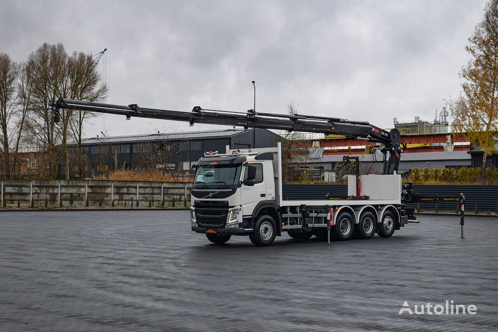 Volvo FM420 / 8x4 / HDS HIAB 322 EP-5 HIDUO kamion platforma