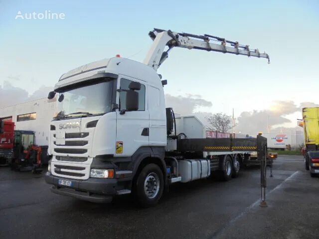 Scania R440 6X2 RETARDER kamion platforma