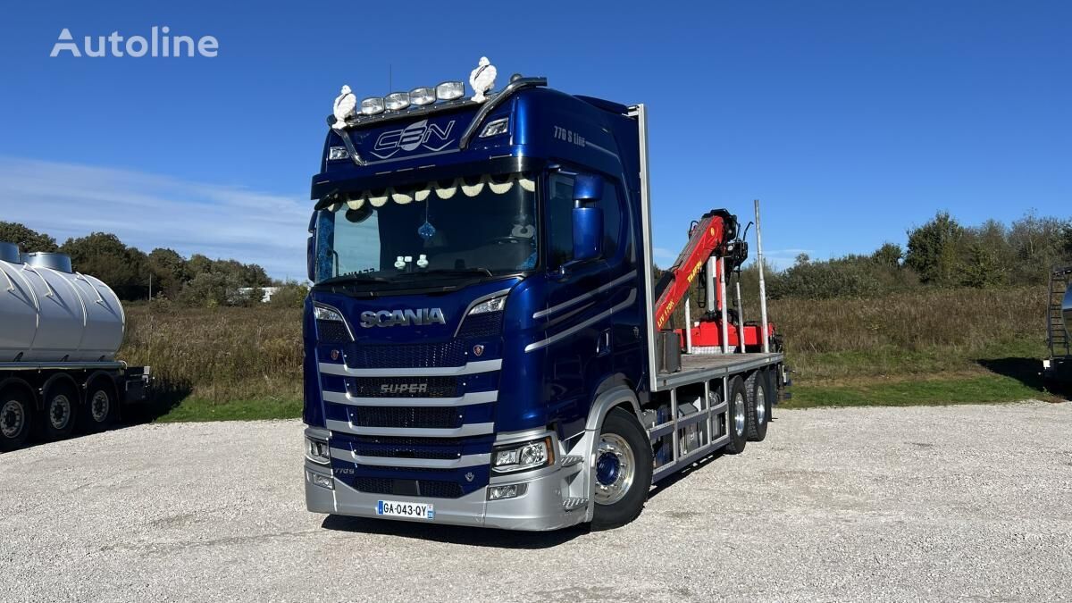 Scania 770S kamion za prevoz drva