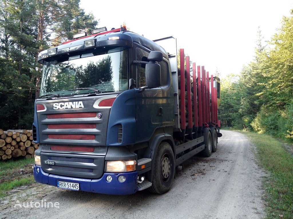 Scania kamion za prevoz drva