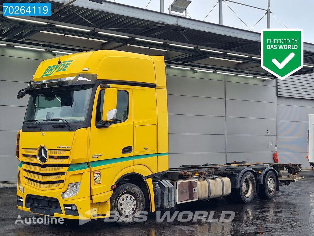 Mercedes-Benz Actros 2542 6X2 Retarder GigaSpace ACC Standklima vozilo za prevoz kontejnera