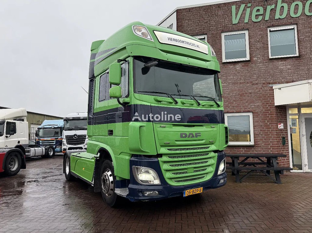 DAF XF 460 4X2 SUPER SPACE CAB STANDAIRCO TOPCONDITIE EURO6!!!! tegljač