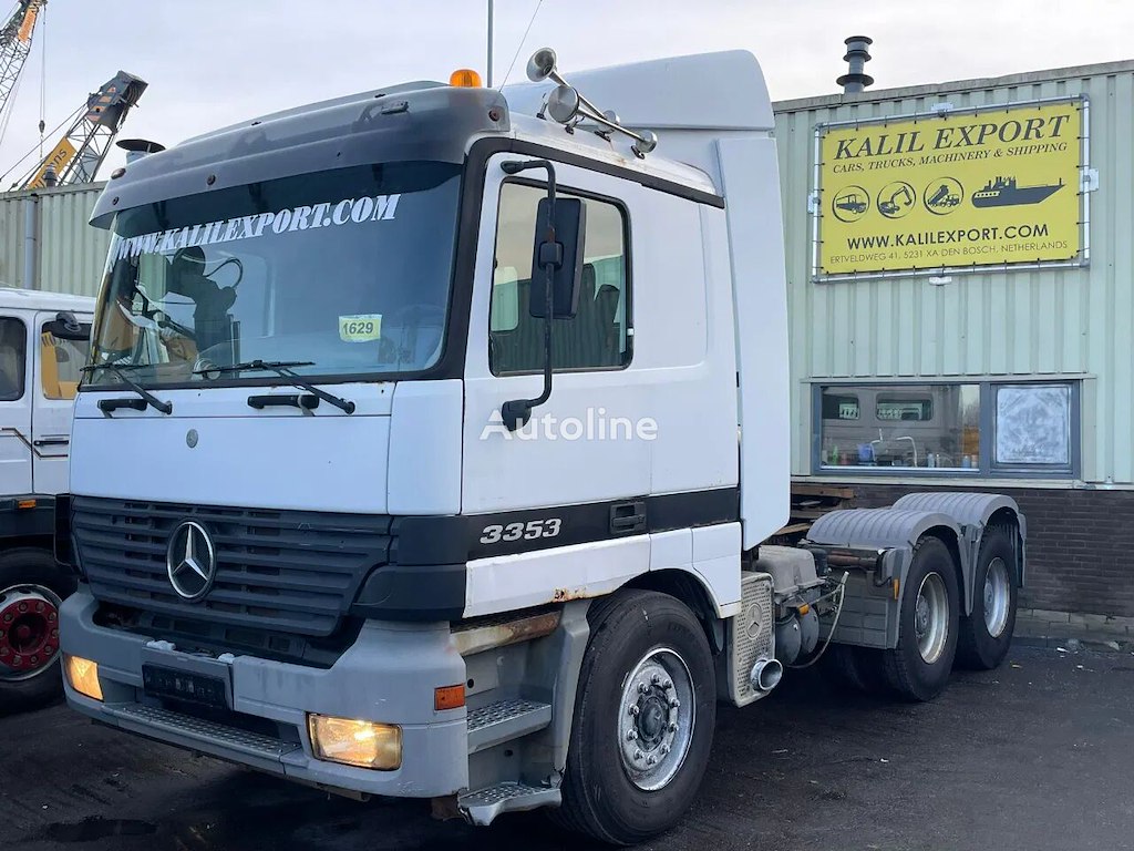 Mercedes-Benz Actros 3353 V8 Tractor 6x4 EPS Big Axle Hydraulic Good Condition tegljač