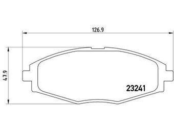 DISK PL. DAEWOO LANOS / MATIZ brembo