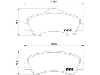 DISK PL. PSA C4 CACTUS/301 12+ brembo