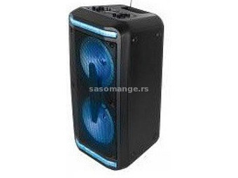 SOMOGYI ELECTRONIC Portable party sound box black PAR 219BT