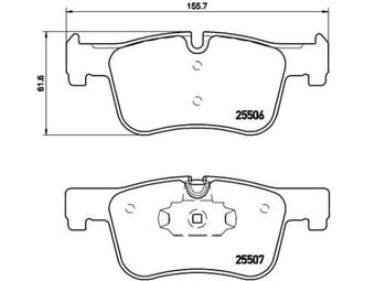 DISK PL. BMW SERIJE 1/3/4 10+ brembo