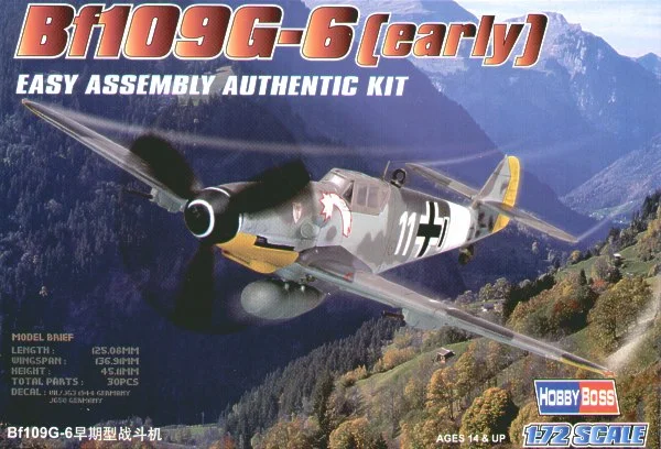 HOBBY BOSS 1/72 Bf109 G-6 (early)