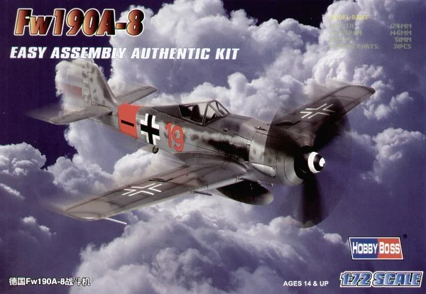 HOBBY BOSS 1/72 Germany Fw190A-8 Fighter