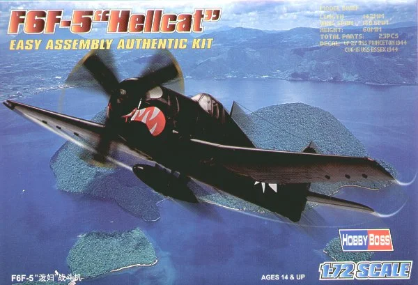 HOBBY BOSS 1/72 F6F-5 “Hellcat“