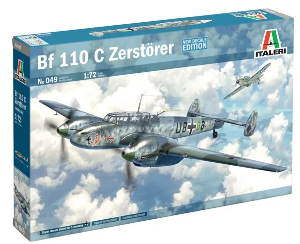 ITALERI 1/72 Bf 110 C Zerstörer