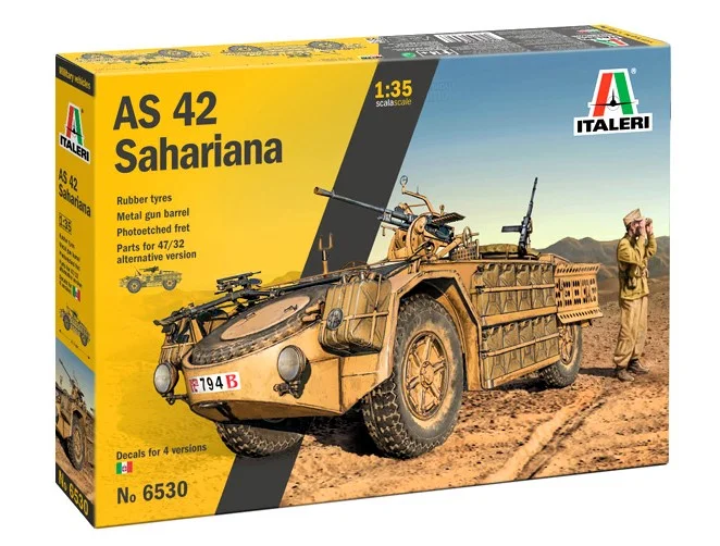 ITALERI 1/35 AS 42 Sahariana