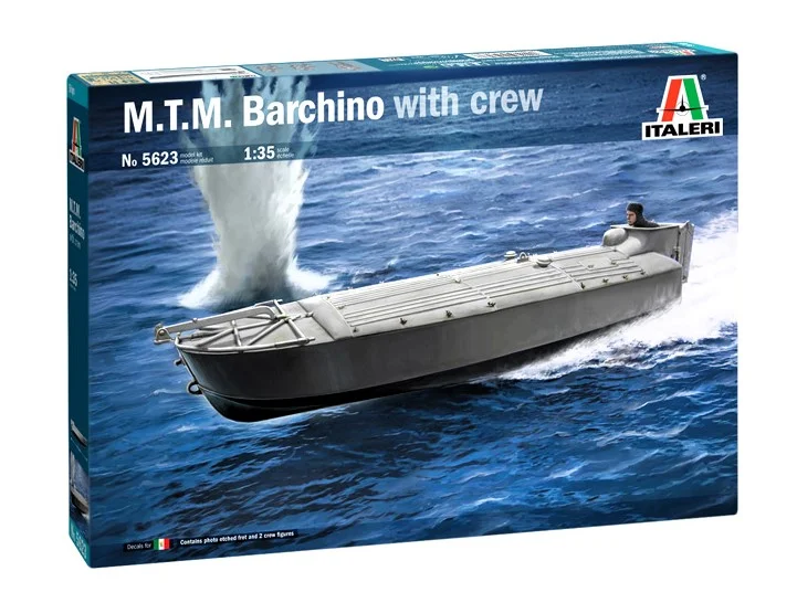 ITALERI 1/35 M.T.M. Barchino with crew