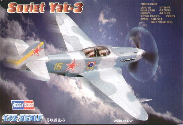 HOBBY BOSS 1/72 Yak-3