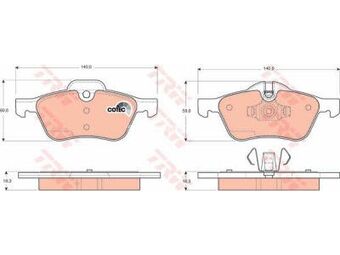 DISK PL.MINI COOPER ONE 01-07 trw