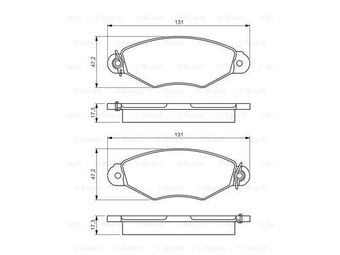 DISK PL. CITROEN XSARA 97-05.