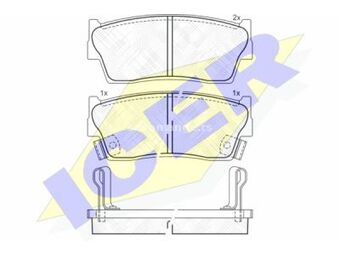 DISK PL. SUZUKI VITARA/ESCUDO 88+