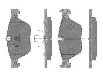 DISK PL.BMW 5 E60/BMW 3 E90 03+