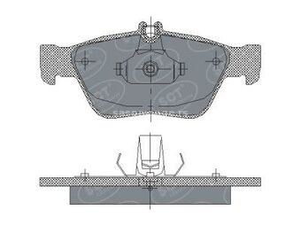 DISK PL.MERCEDES C 93-00 GOD. E 95-03 GOD.