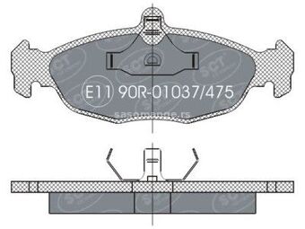 DISK PL.OPEL ASTRA F.CORSA A.B.VECTRA A