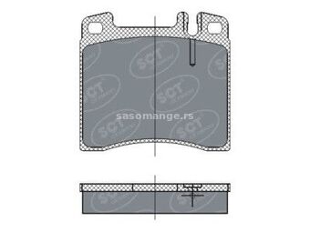 DISK.PL.MERCEDES S-CLASS W140 -CER.