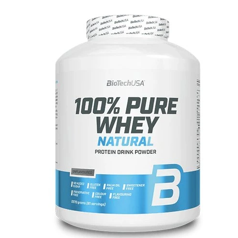 100% Pure Whey 2.27kg Natural Ukus – BioTech USA