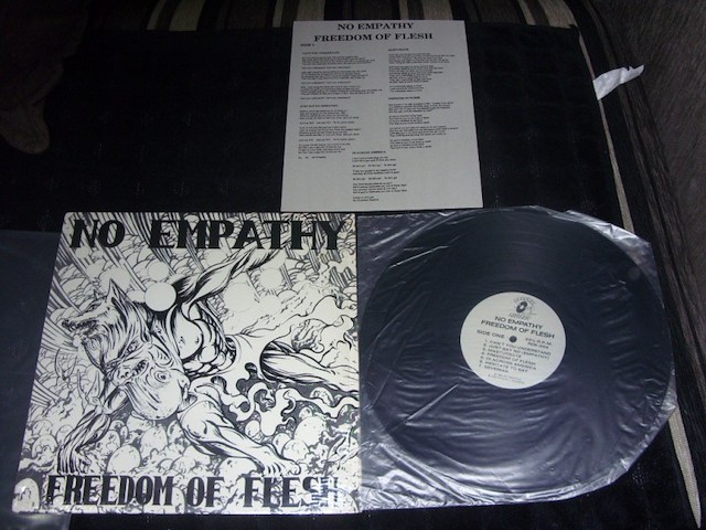 No Empathy – Freedom Of Flesh LP Roadkill USA 1989.