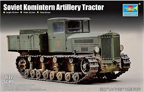 TRUMPETER 1/72 Soviet Komintern Artillery Tractor