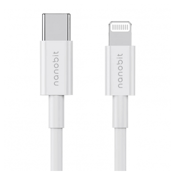 Kabel Nanobit NB201 Type-C na iPhone Lightning 20W 1m