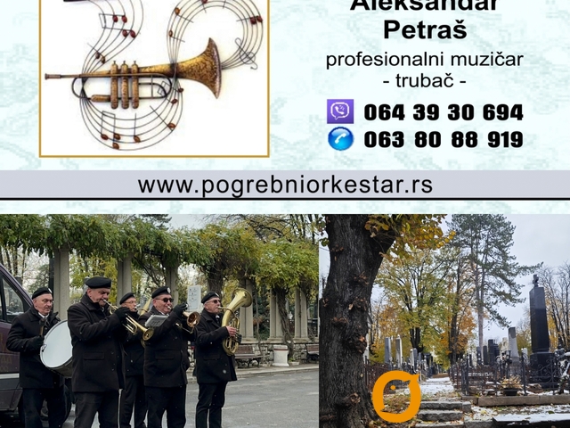 Trubači pogrebni orkestar pleh muzika za sahrane Srbija