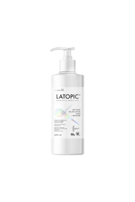 LATOPIC gel kupka za kosu i telo 400ml