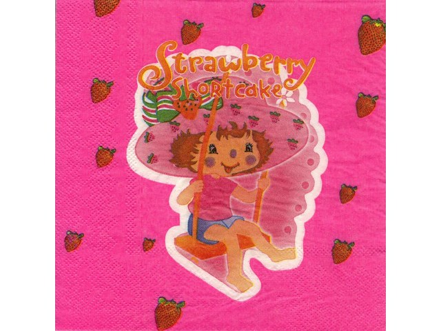 Salveta DM_133 - 33x33cm Strawberry Shortcake