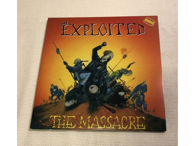 THE EXPLOITED - The Massacre (US/EU) 2xLP gatefold