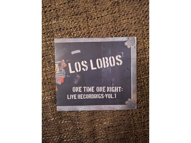 LOS LOBOS - One time,  one  night:: live r,vol. I