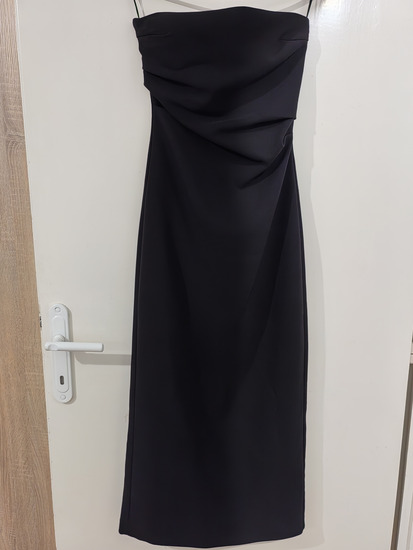 ZARA crna elegantna haljina