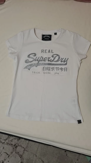 SUPERDRY original bela majica