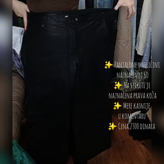 Kožne pantalone