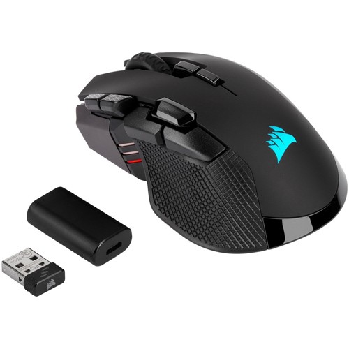 Corsair IRONCLAW RGB FPS, MOBA Gaming bežični miš | CH-9317011-EU