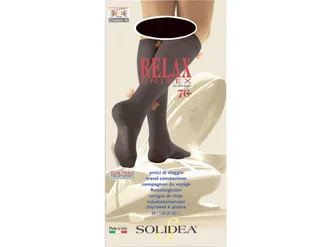 Solidea relax 70 unisex camel 4,dokolenice sa anatomskom strukturom od 70 den