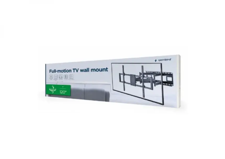 WM-120ST-01 Gembird TV nosac rotate/tilt 60-120 VESA 90x60cm, max 120kg, drzac