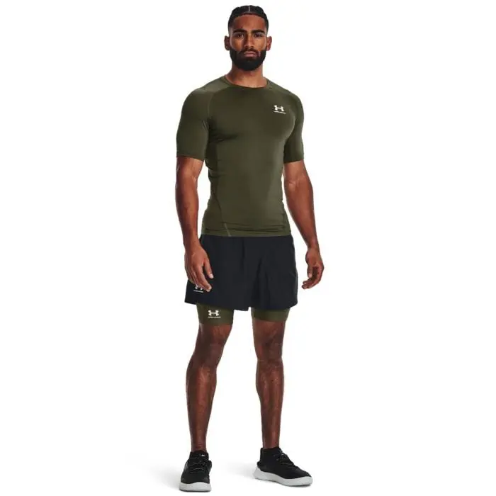 Men‘s compression t-shirt HG Armour Comp SS Green - Under Armour