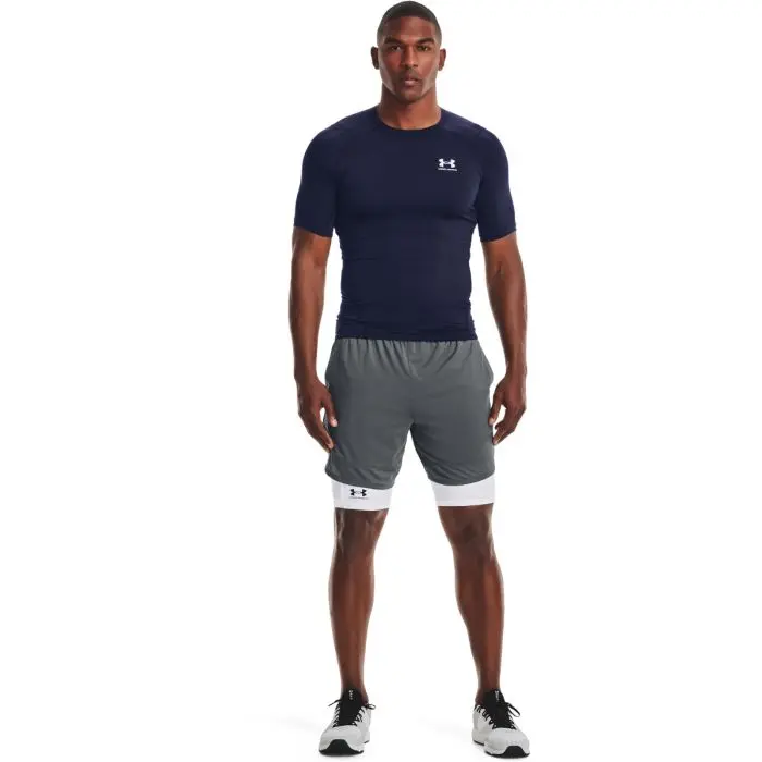 Men‘s compression t-shirt HG Armour Comp SS Midnight Blue - Under Armour