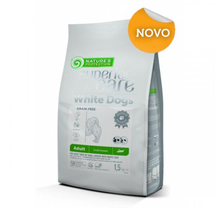 Natures's Protection za odrasle bele pse malih rasa - Sa insektima 1,5kg