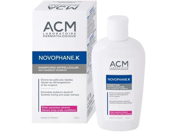 Novophane šampon K za jaku perut 125ml,šampon protiv intenzivne peruti